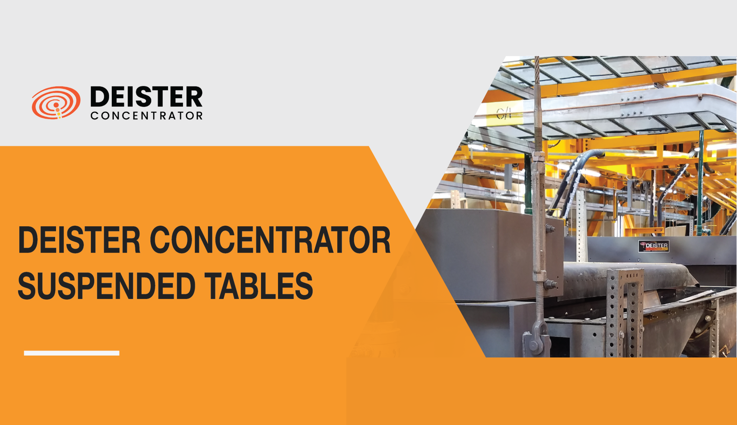 Deister Concentrator’s Suspended Tables: A Cleaner Future for Mineral ...