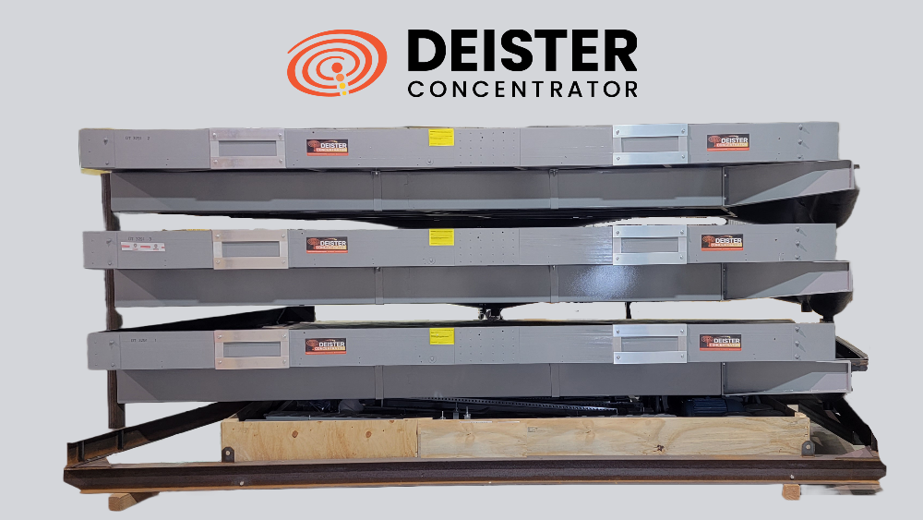 Gravity Separation - Deister Concentrator